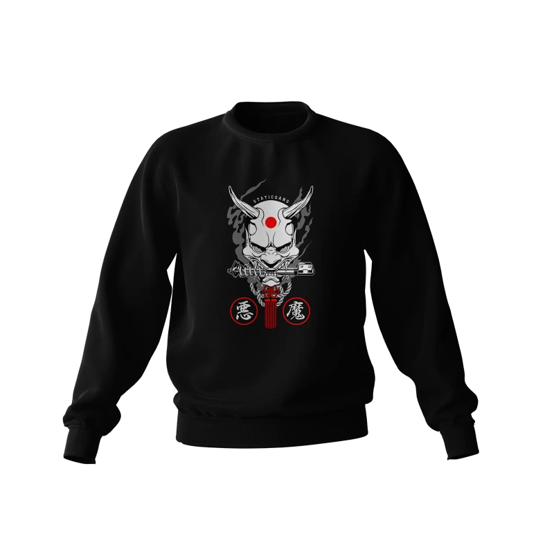 Schwarzes ONI Static Gang Sweatshirt
