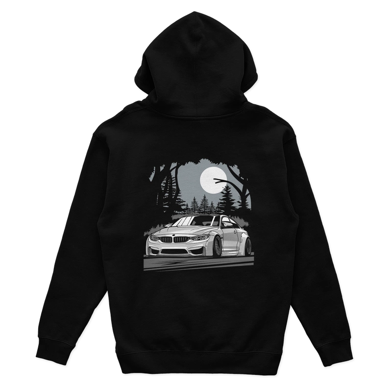 Czarna bluza z kapturem BMW M4 F82